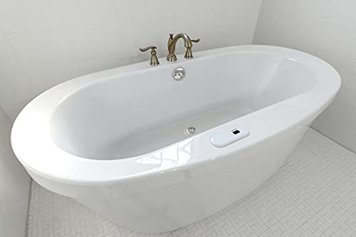 Gold-Hao-the-bathroom Beehive Grid Bathtub Drain with 1-1/4 Inch Fine Thread and 1-1/2 Inch Course Thread Bushing (Chrome)