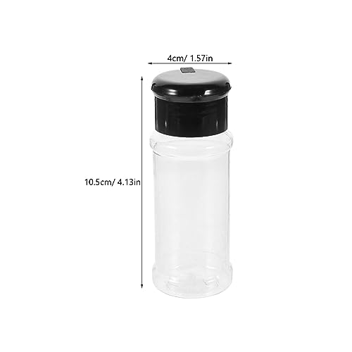 Salt Shaker 15pcs Salt and Pepper Shaker Empty Condiment Dispenser Kitchen Seasoning Bottle Container with Sifter Cap for Home Restaurant Salt and Pepper Shakers