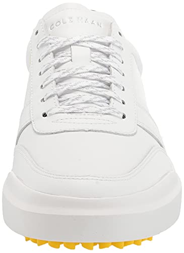 Cole Haan Men's Golf Shoe, White, 9