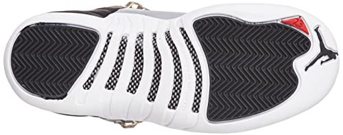 Jordan Boy's Air Jordan 12 Retro (Big Kid) Black/Varsity Red/White 4 Big Kid M