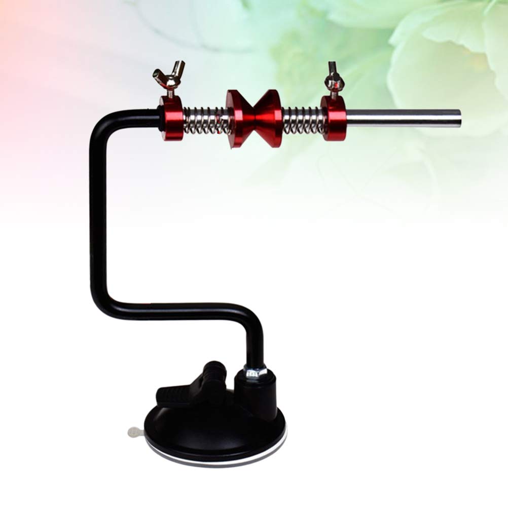 FARUTA Fishing line Winder Spooler Spinning Reel line Spooler Fishing Tools Accessories (Color : Black+Red)