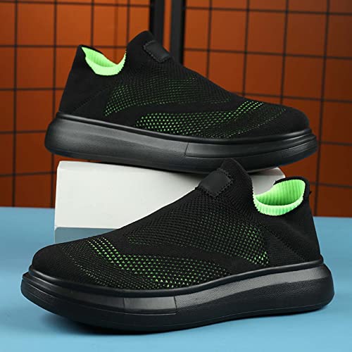 FASDNENDYS 2022 Women's Spring and Summer Color Blocking Large Outdoor Walking Flying Weaving Mesh Water Proof Running Shoes Women