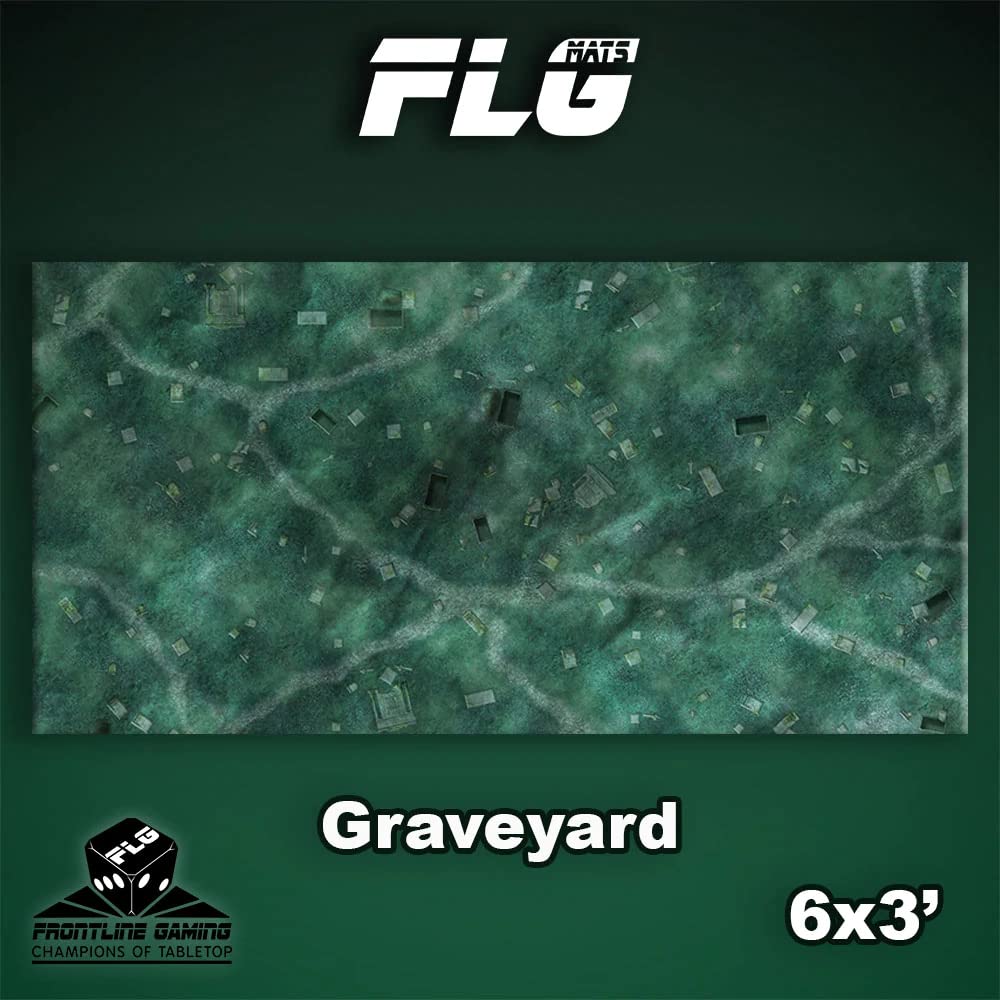 FLG Mats: Graveyard 6'x3'