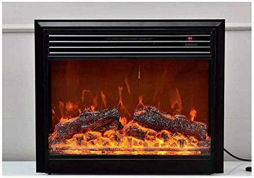 JYCCH Electric Fireplace Wall-Mounted 700mm Built-in Electric Fireplace Electric Fireplace Portable Electric Stove with Realistic Wood fire Flame Effect Adjustable tat overheating