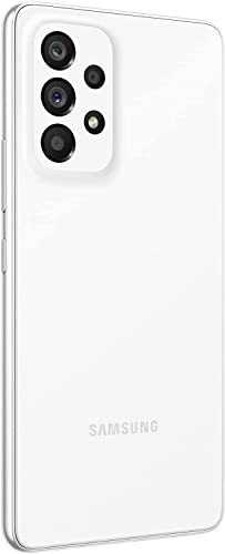SAMSUNG Galaxy A53 5G (SM-A536E/DS) Dual SIM, 256GB 8GB RAM, Factory Unlocked GSM, International Version - No Warranty - (Awesome White)
