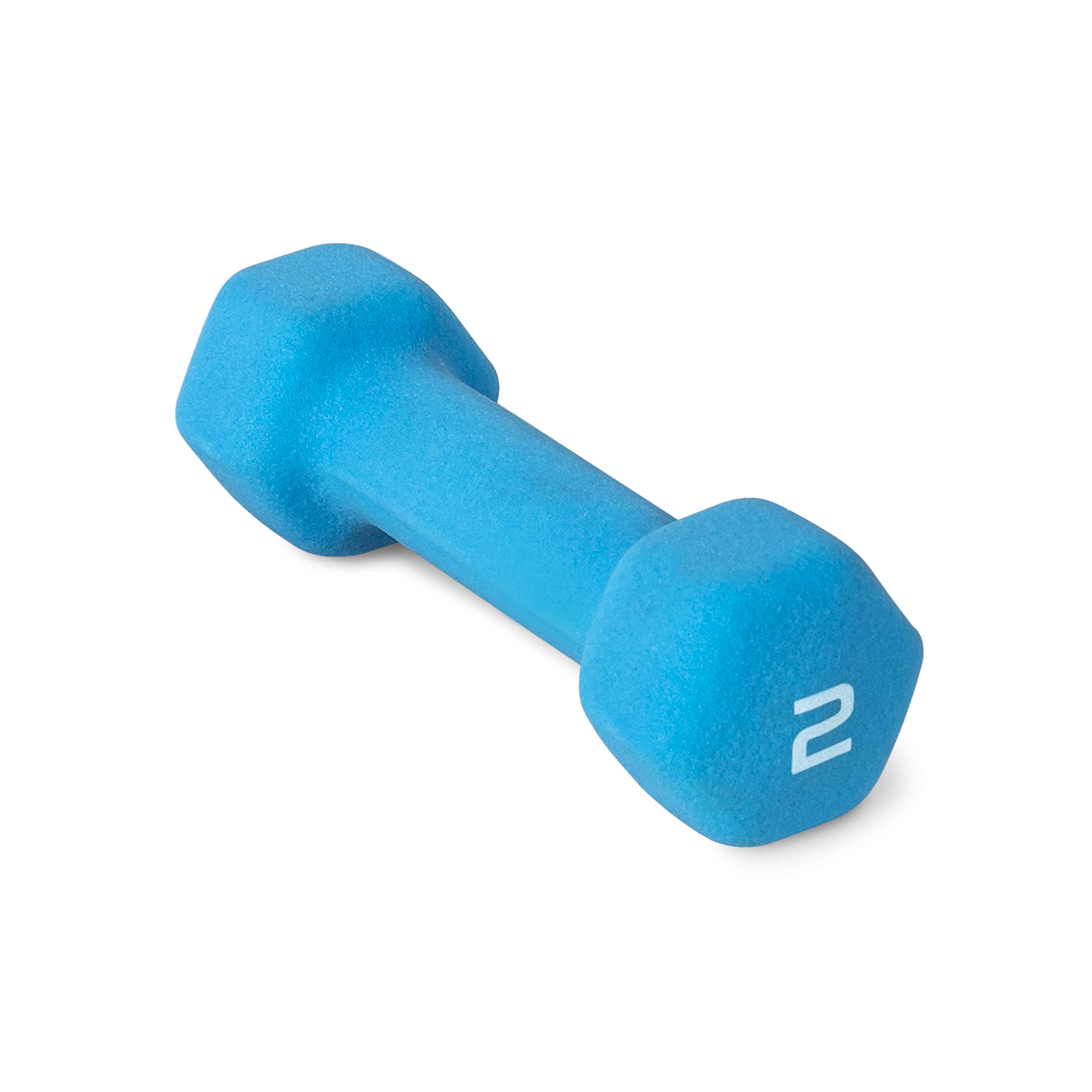 CAP Barbell Neoprene Coated Dumbbell Weights, Single, 12 Lb