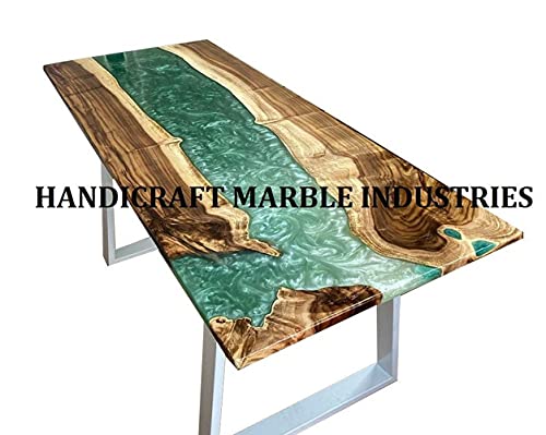 Epoxy Table, Live Edge Wooden Table, Epoxy Resin River Table, Natural Wood, Dining table, Natural Epoxy Table, Resin Table