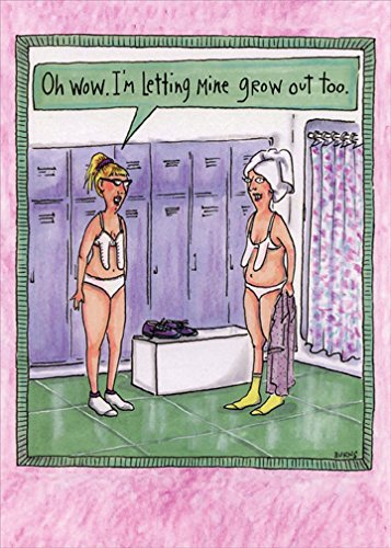 Letting Them Grow Out - Oatmeal Studios Funny Feminine Birthday Card