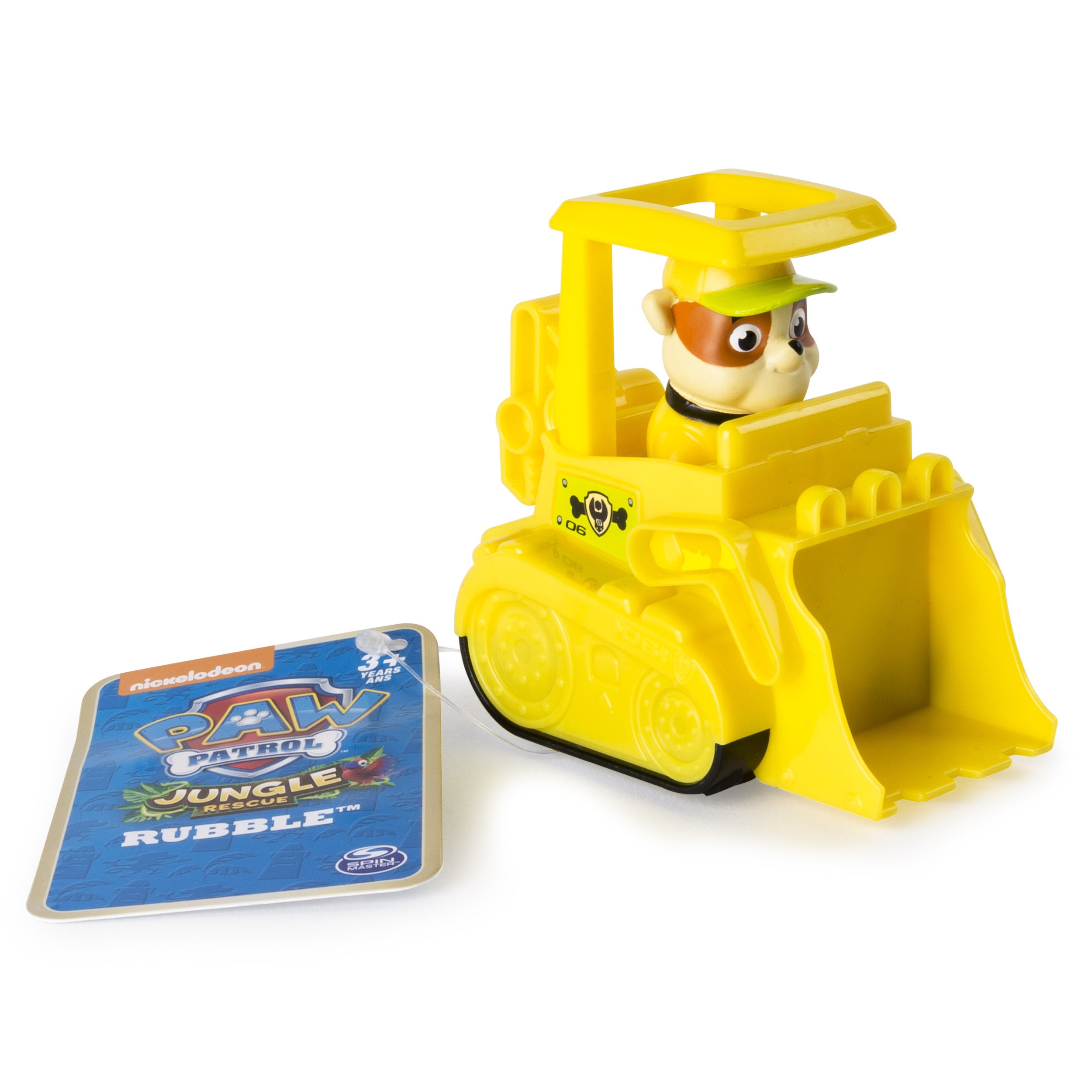 Paw Patrol Rescue Racer Jungle Rubble Vehicle
