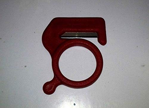 Mr Shrinkwrap Strap Cutting Ring Knife - Safe Tool for Shrink Wrapping, Strap & Tape Cutting