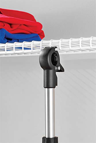 Whitmor 6 Shelf Closet System - Adjustable Closet Maximizer