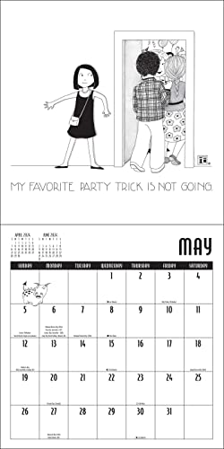 Mary EngelDark 2024 Wall Calendar