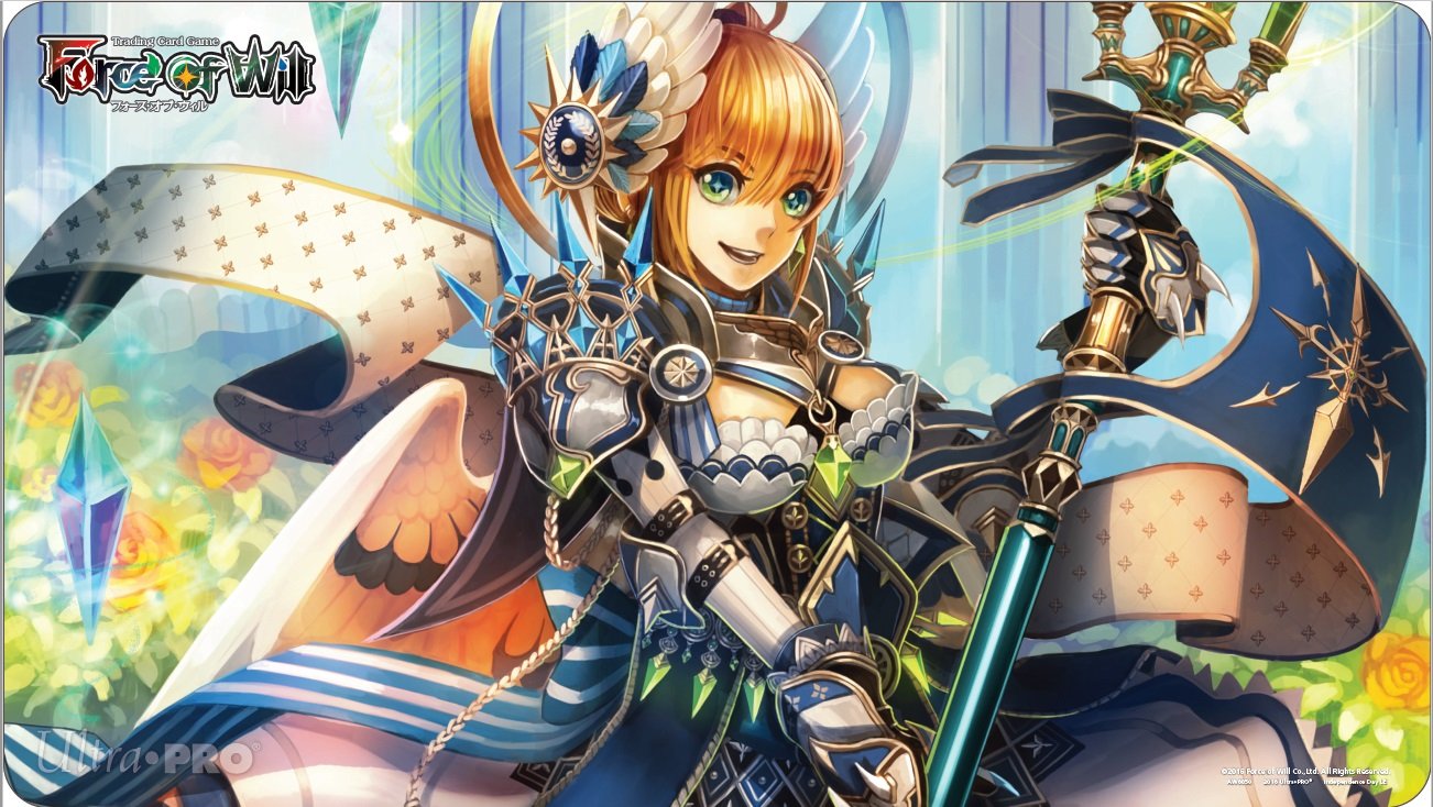Ultra Pro Official Force of Will Perceval, The Seeker of Holy Grail Limited Edition Playmat