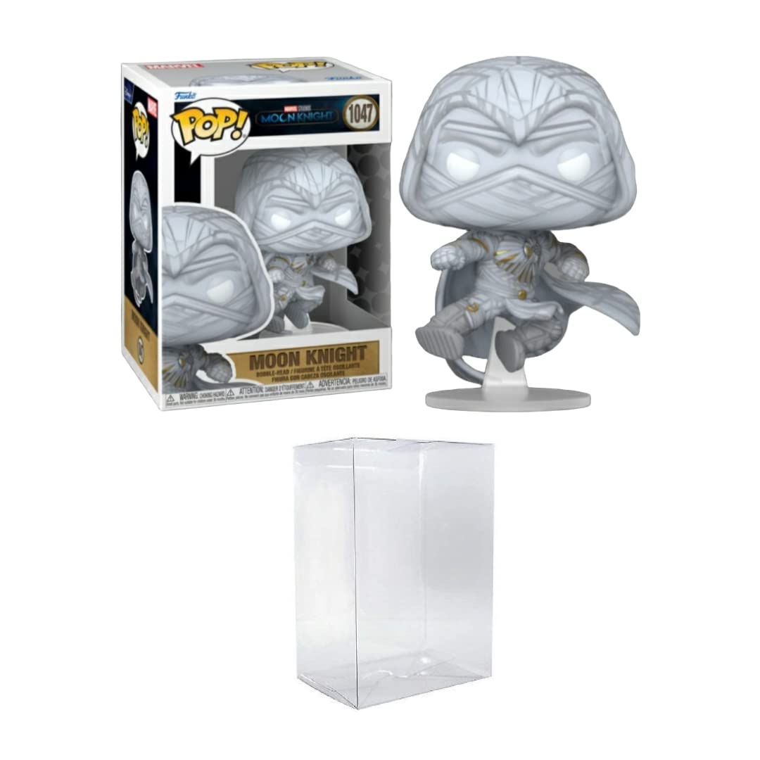 Funko Pop! - Marvel - Moon Knight - Moon Knight Bundled with a Byron's Attic Pop Protector…