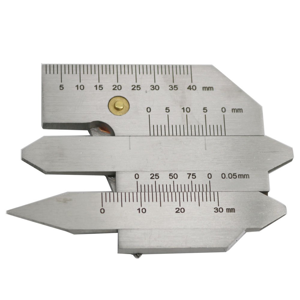 Graigar Stainless Steel Welding Gauge Tool Kits Combine Suit 13 Pieces Welding Inspection Gauge Metric Welding Gauge(mm)