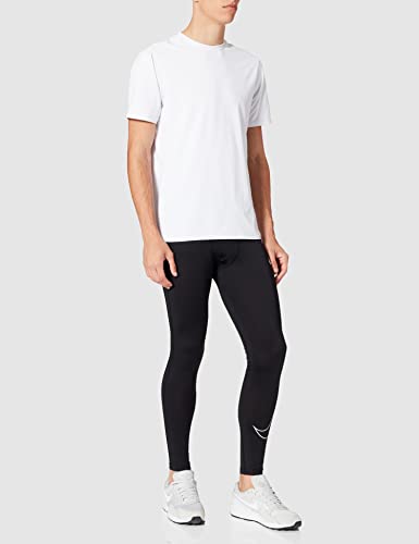Nike Pro Dri-FIT Men's Tights(Black/White, Medium)