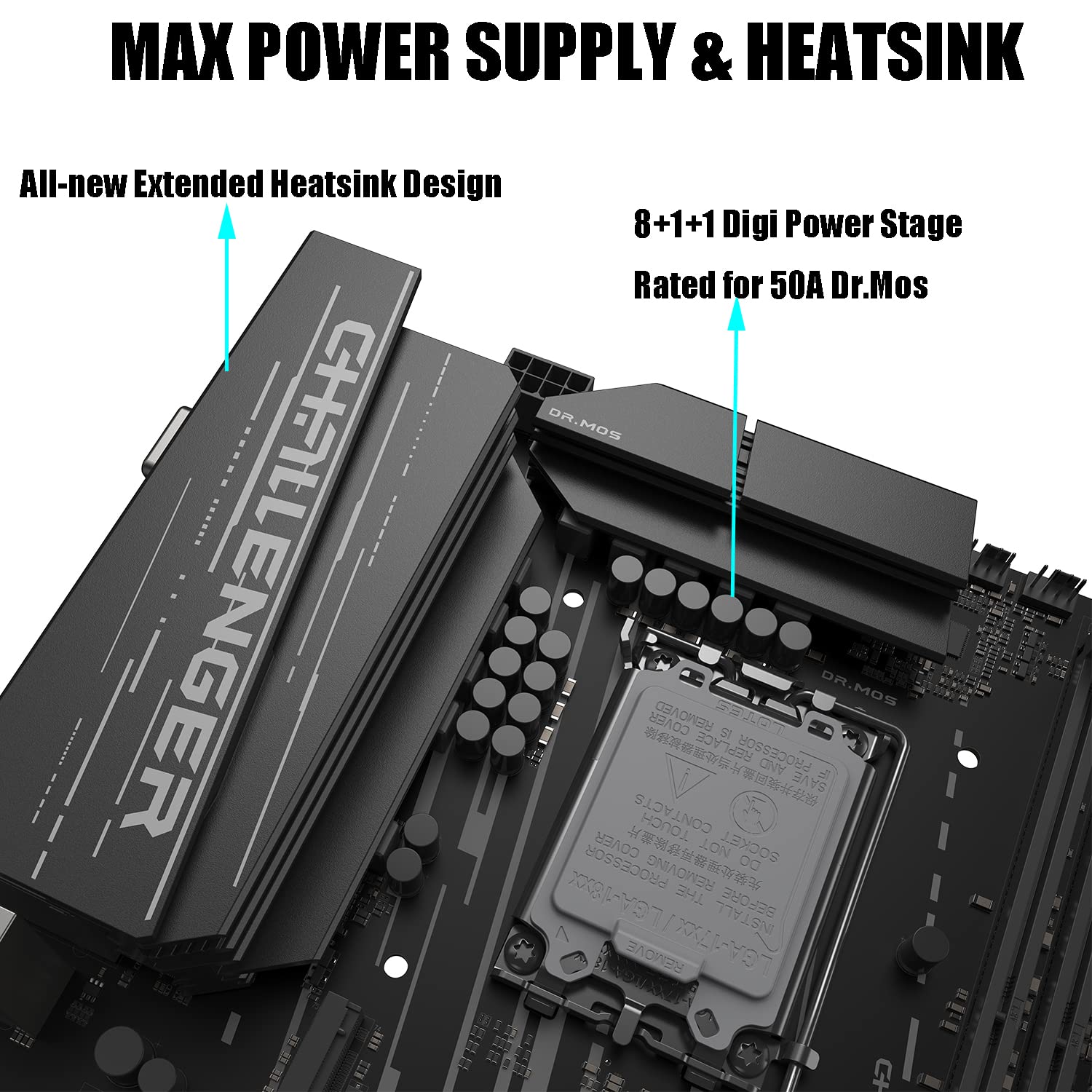 MAXSUN B660 LGA 1700(Intel 12th Gen) mATX Motherboard (PCIe 4.0, DDR4, Dual M.2 Slots, 1Gb LAN, 2X DP, HDMI, VGA, USB 3.2)