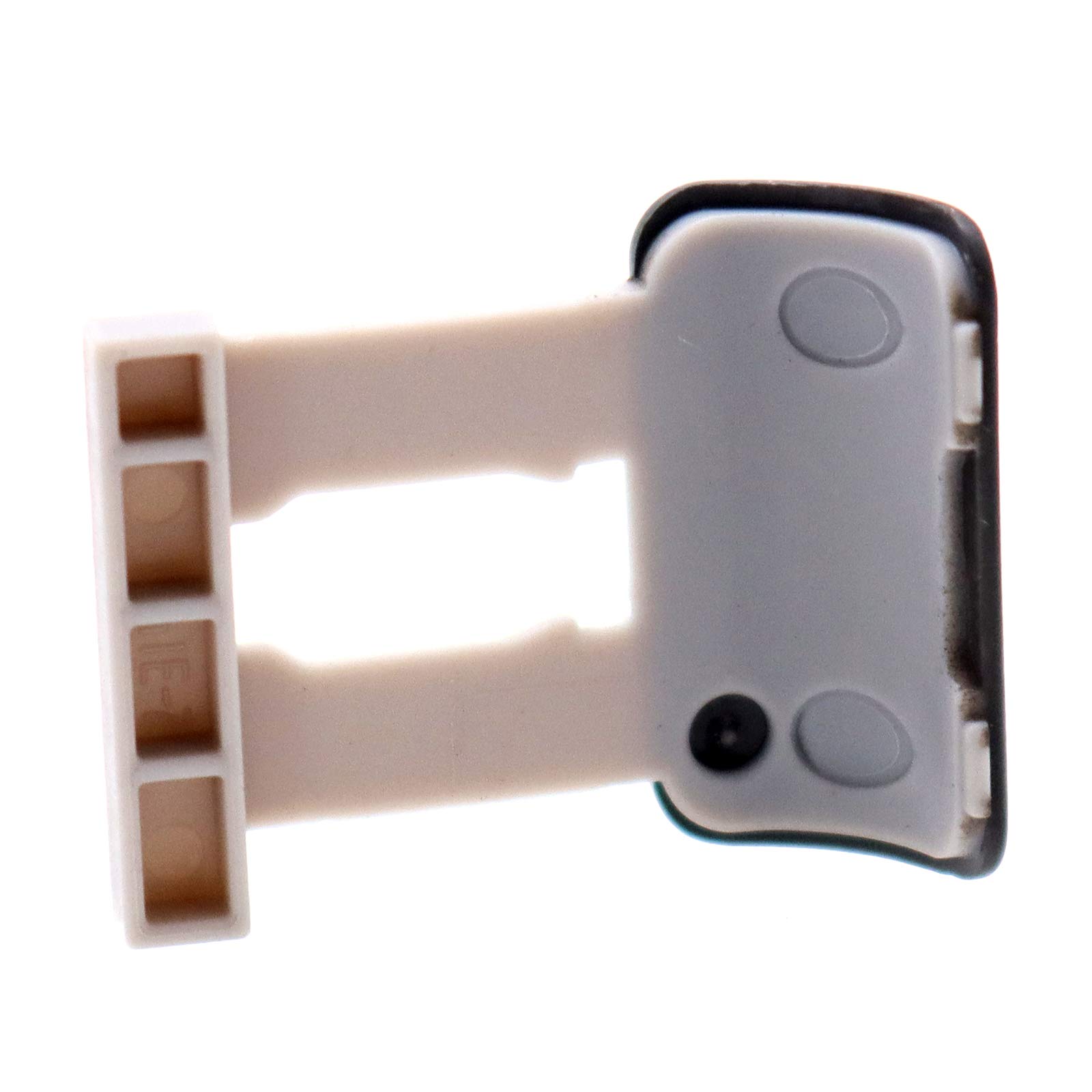 Deal4GO Replacement Memory SD Card Slot Plastic Dust Cover Bezel for Nintendo Switch Lite Console (Gray)