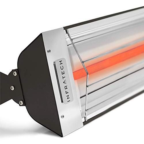 Infratech W-1512 BL Stainless Steel 33โ Single Element Fixture 1500 Watt, 120 Volt, Black Finish