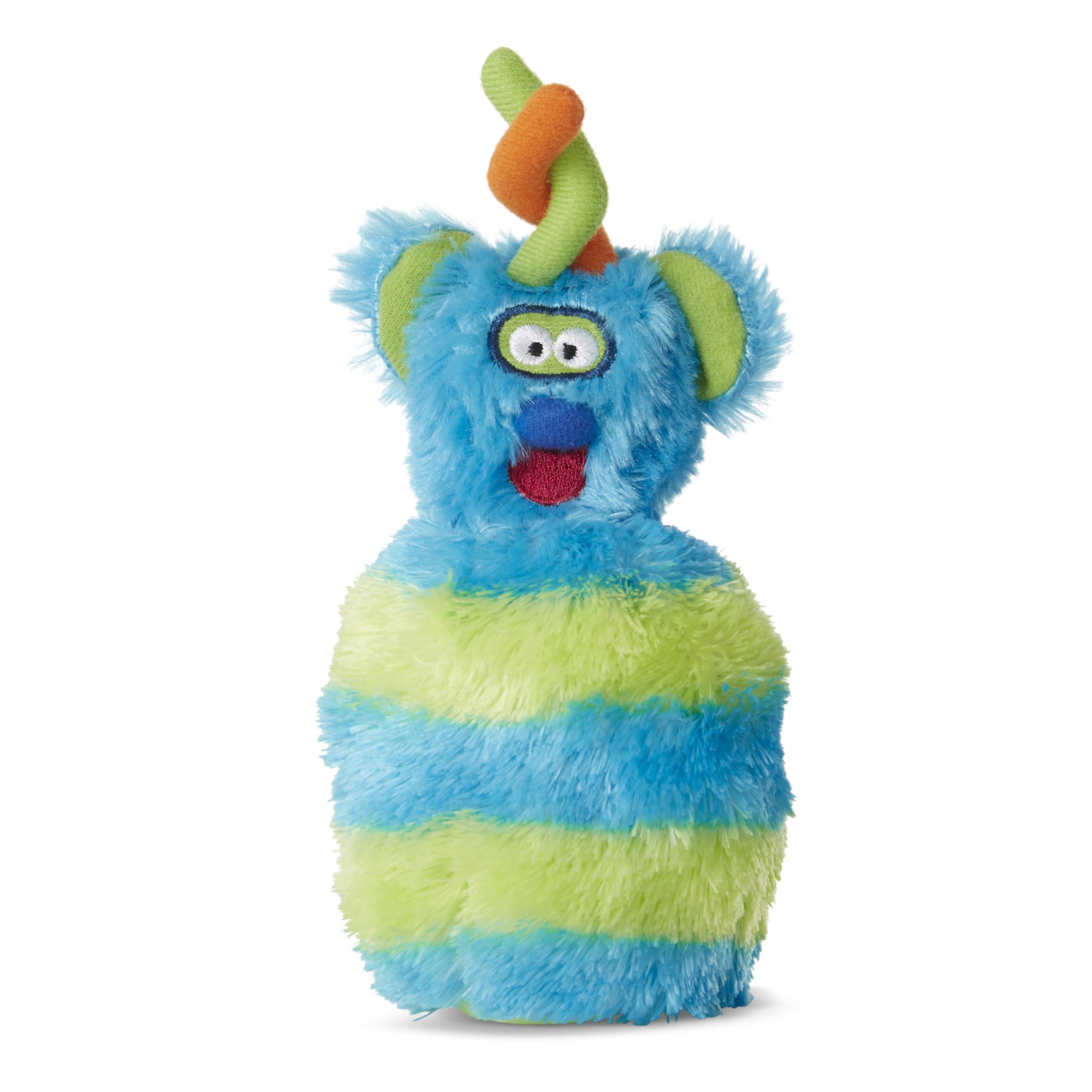 Melissa & Doug Fuzzy Monster Bowling Pins & Ball With Mesh Storage Bag (8-Piece Set) - Toddler Plush Indoor Bowling Set, Monster Bowling Set For Toddlers And Kids Ages 2+