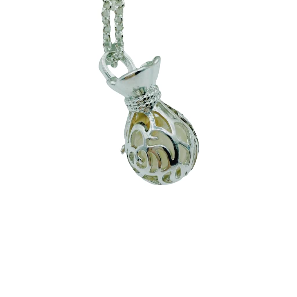 DIY Breast Milk Heart Pendant Necklace Keepsake Kit (Sliver)