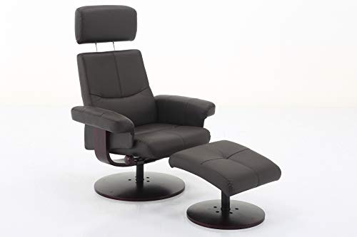 Mac Motion Roma Manual Recliner, Brown Polyurethane