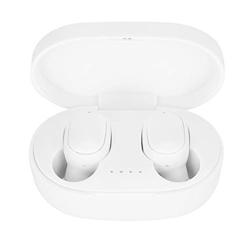 EKOPED A6S Long Standby Wireless Bluetooth Earphone TWS Stereo Sports Earbuds with Charging Case Earphone Bluetooth Headset (White)