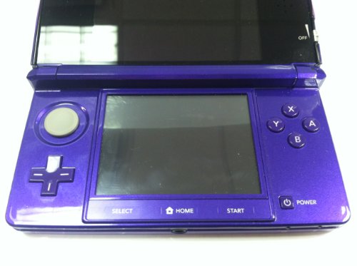 Nintendo 3DS Midnight Purple - Nintendo 3DS