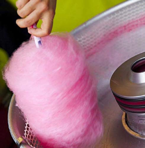 Concession Essentials New Carnival Party Cotton Candy Kits.Includes 100CT Cotton Candy Cones and 5 Packs of 8 Ounce Assorted Cotton Candy Sugar