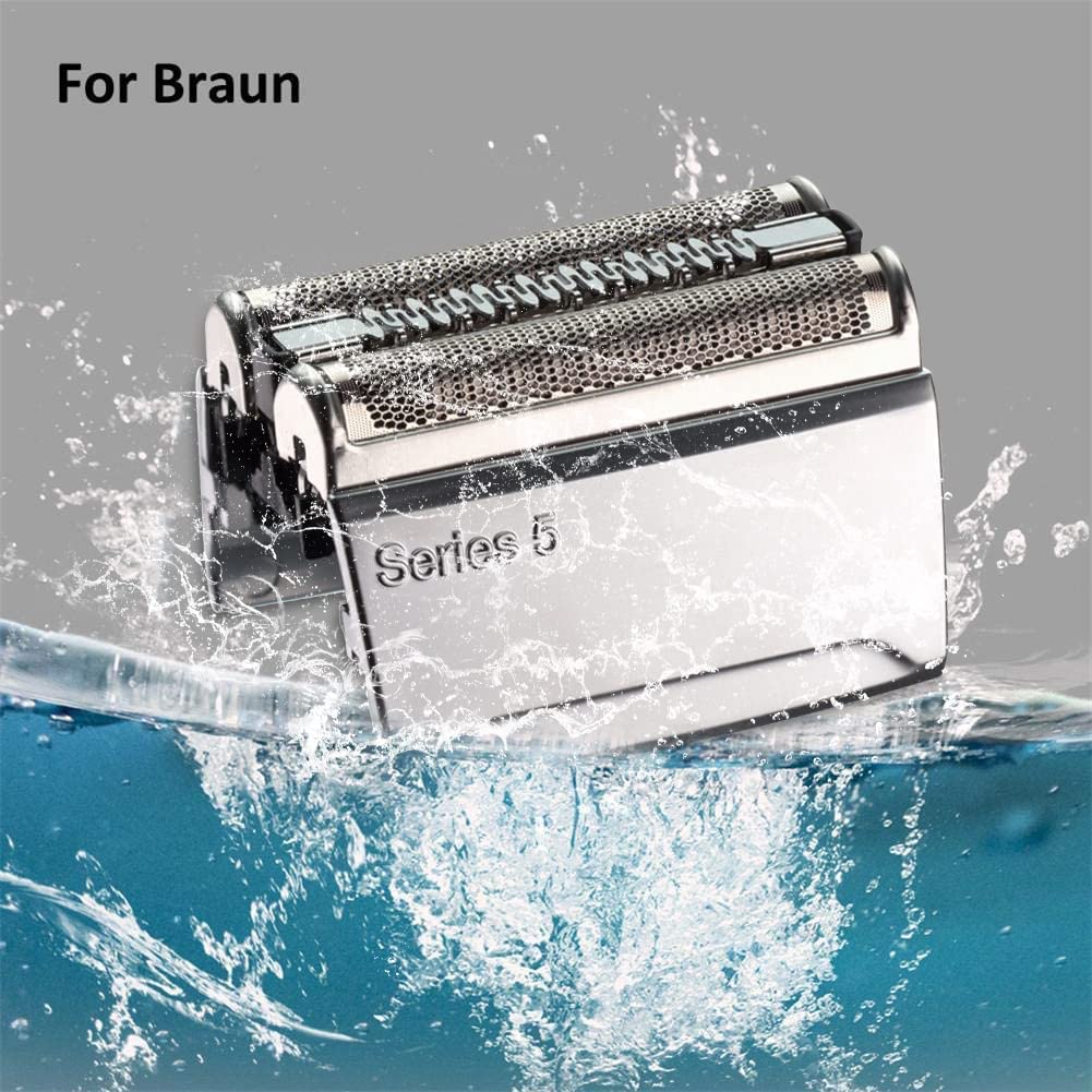 Electric Shaver Replacement Head for Braun Series 5 52S Electric Shaver Head Replacement Cassette Compatible with Series 5 Shavers 5020s, 5030, 5030s, 5040, 5040s, 5050, etc