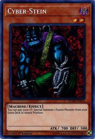 Yu-Gi-Oh! - Cyber-Stein - BLHR-EN074 - Secret Rare - 1st Edition - Battles of Legend: Hero's Revenge