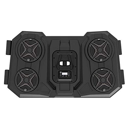 SSV Works WP3-RZ3O65 Polaris RZR 1000 2 and 4 seat Bluetooth 4 Speaker Overhead Weather Proof Audio System