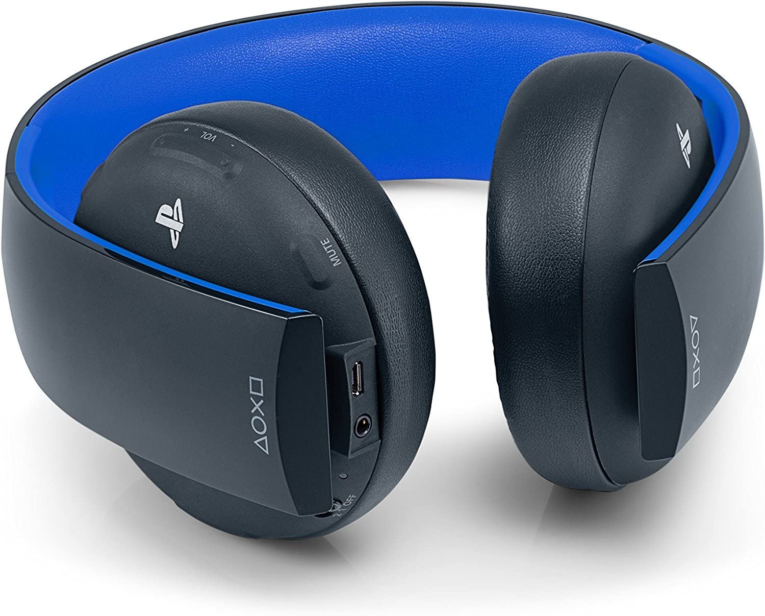 PlayStation Gold Wireless Stereo Headset - Jet Black (Renewed)