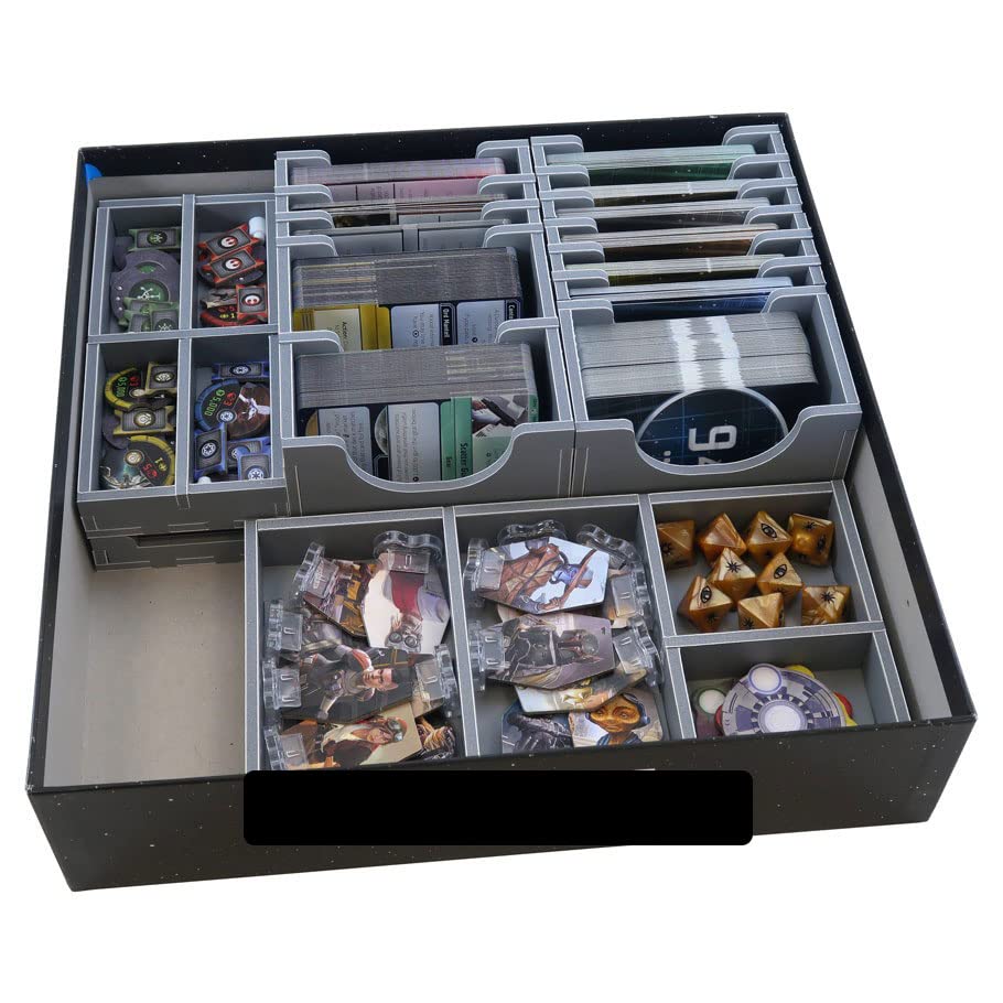 Folded Space Box Inserts Board Game Star Wars Outer Rim and Expansion FS-SWORIM