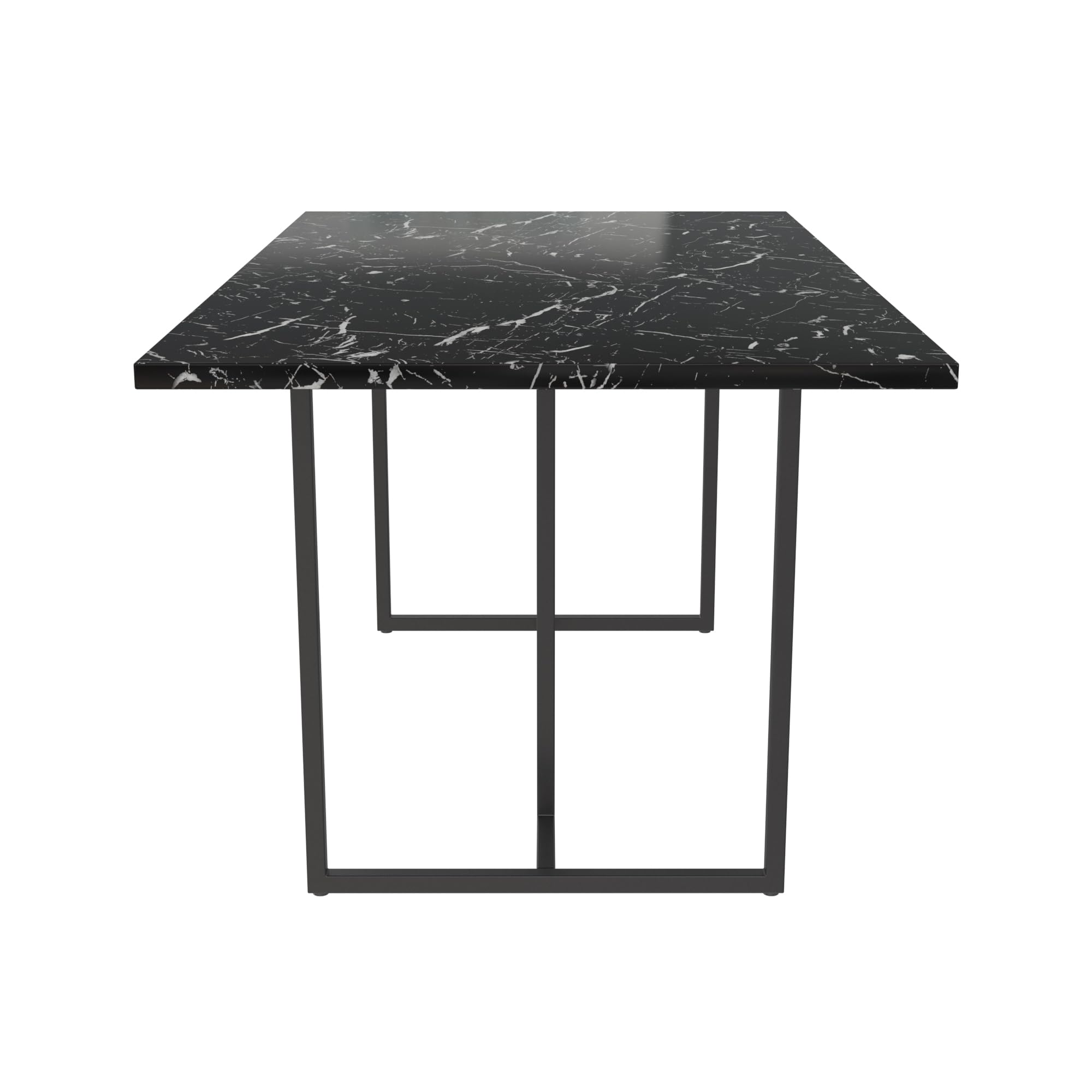 CosmoLiving by Cosmopolitan Astor Dining Table, Black, 64 in x 36 in x 30 in