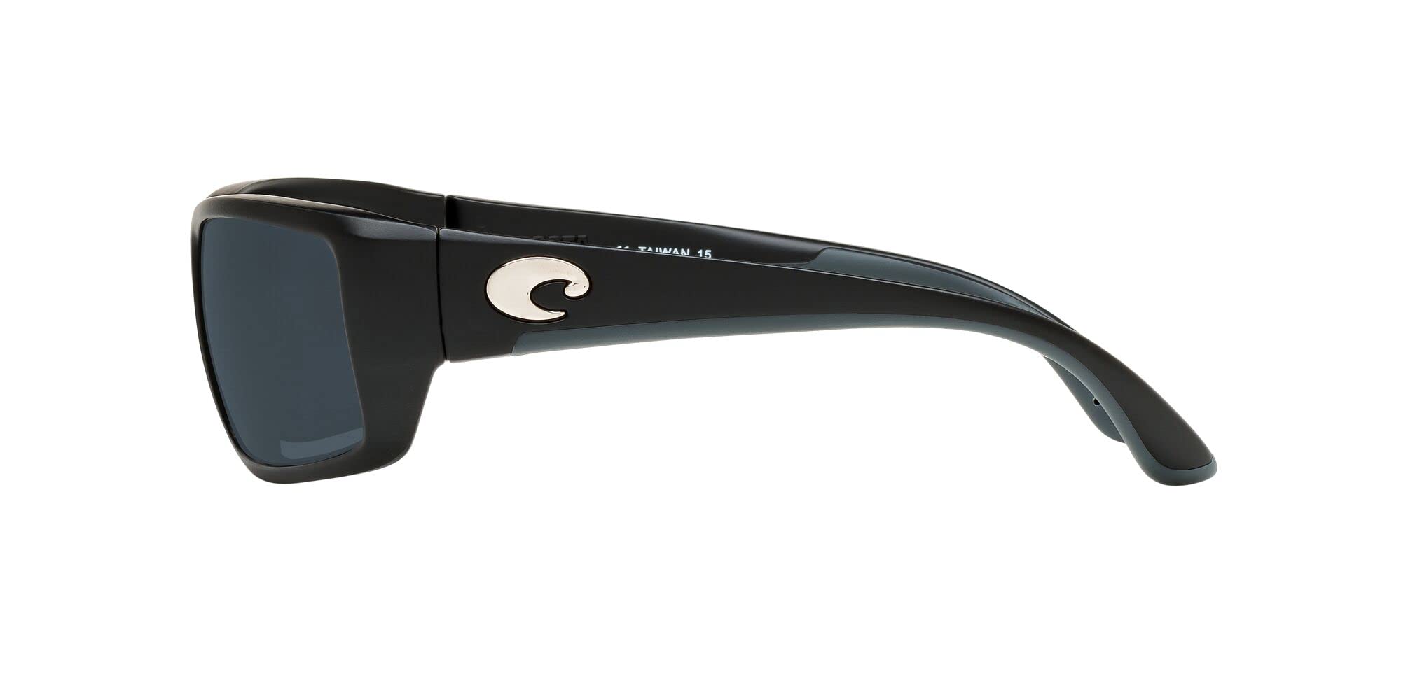 Costa Del Mar Man Sunglasses, Matte Black Frame - Gray Lenses - 59MM