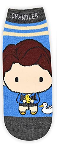 Hyp Friends TV Show Chibi Characters Juniors/Womens 6 Pack Ankle Socks