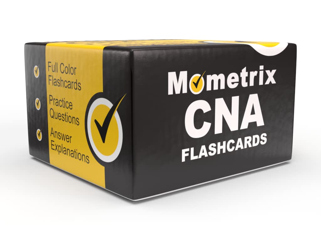 CNA Study Cards 2024-2025: CNA Test Prep with Practice Test Questions for the Certified Nursing Assistant Exam [Full Color Cards]