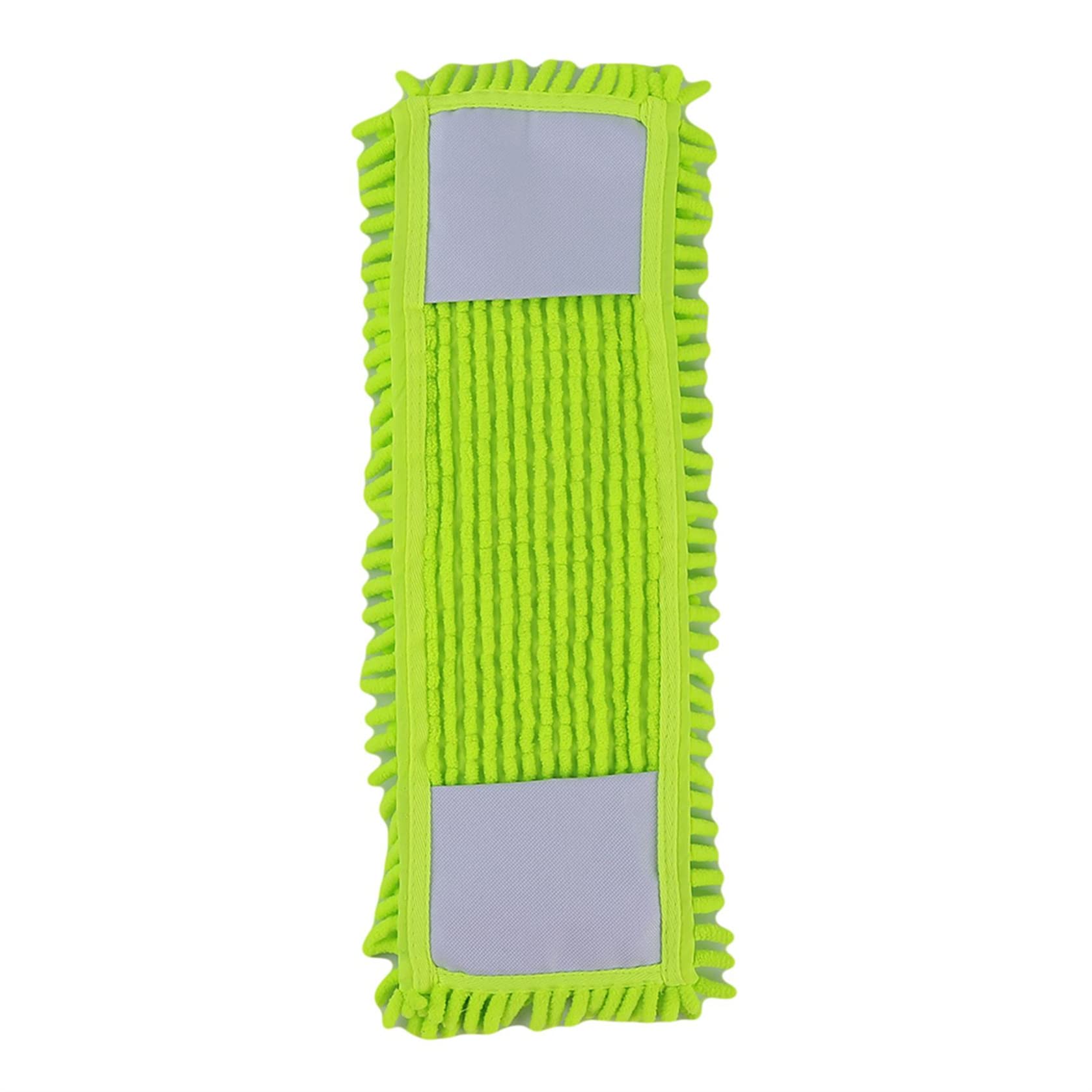 Ellylian Microfiber Flat Mop Replacement Head, Wet And Dry Use, Professional Floor Mop For Hardwood Laminate Tile Vinyl Ceramic,Green