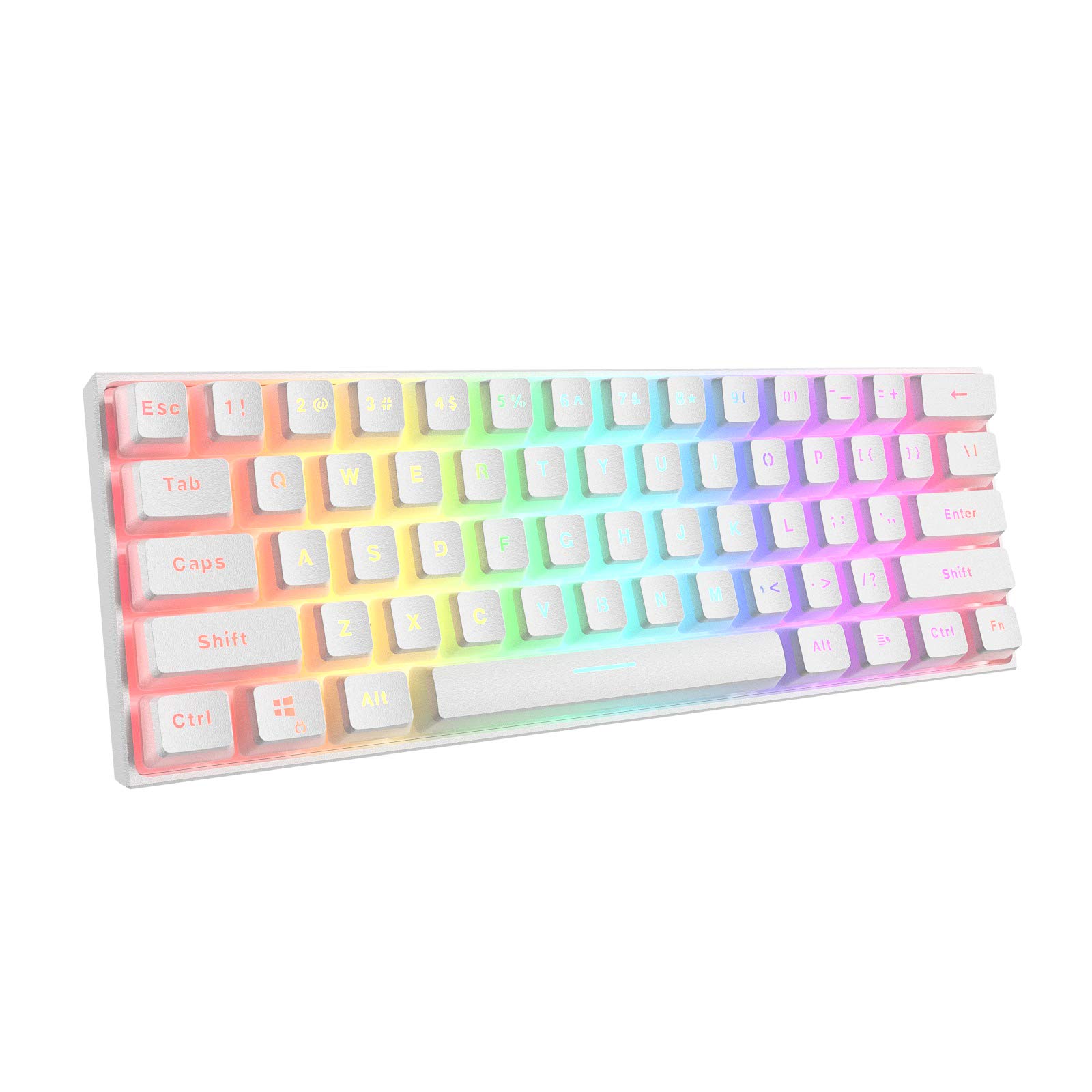 DIERYA Black PBT Double Shot Pudding Keycaps, 108 Keys Mechanical Keycaps Set - OEM Profile - Compatible with 60% TKL Full-Size Stand US Layout Mechanical Gaming Keyboard (Keycaps Only)