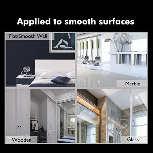 Sticky Hook Adhesive Hooks Hooks for Hanging Wall Hanger Towel Hooks Door Hooks Waterproof Stainless Steel Adhesive Towel Hooks Bathroom Adhesive Hook– 6 Pack