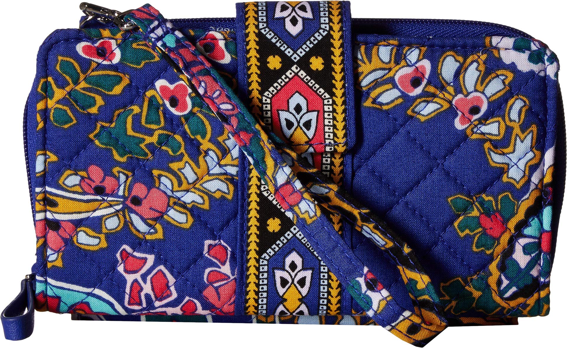 Vera Bradley Women's Iconic RFID Combo Wristlet Romantic Paisley One Size