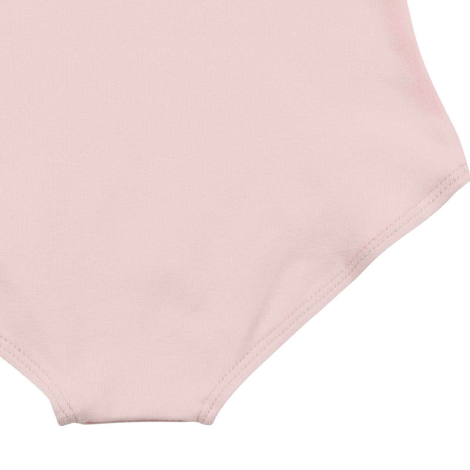 DKZSYIM Team Basic Long Sleeve Dance Leotard For Toddler Girls, AM0019-Light Pink, 8-9 Years