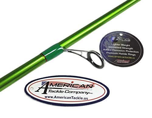 Carrot Stix Spinning Wild Wild Green PRO Greenwater Inshore Fishing Rod (7'0" Medium Light)