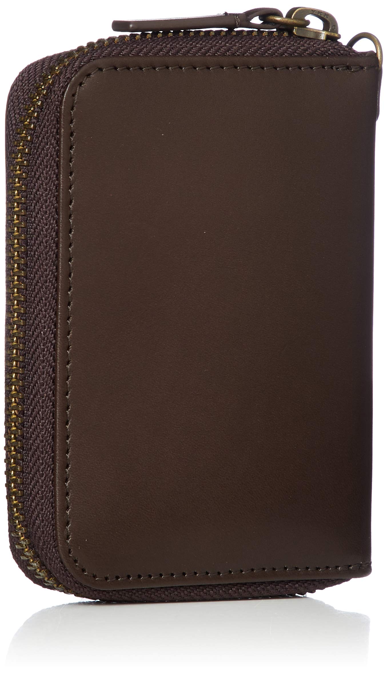 Victorinox Altius Edge Clavius Zippered Leather Key Case w/RFID Protection (Dark Earth)
