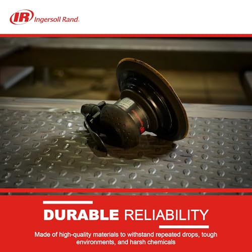 Ingersoll Rand 4151 Random Orbital Air Sander, 3/16" Orbit, 6" Vinyl Pad, 12,000 RPM, 0.2 HP