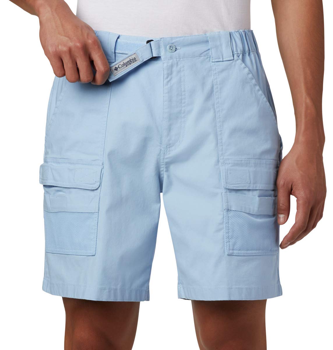 Columbia Men's Standard Half Moon III Short, Sail, Large/8" Inseam