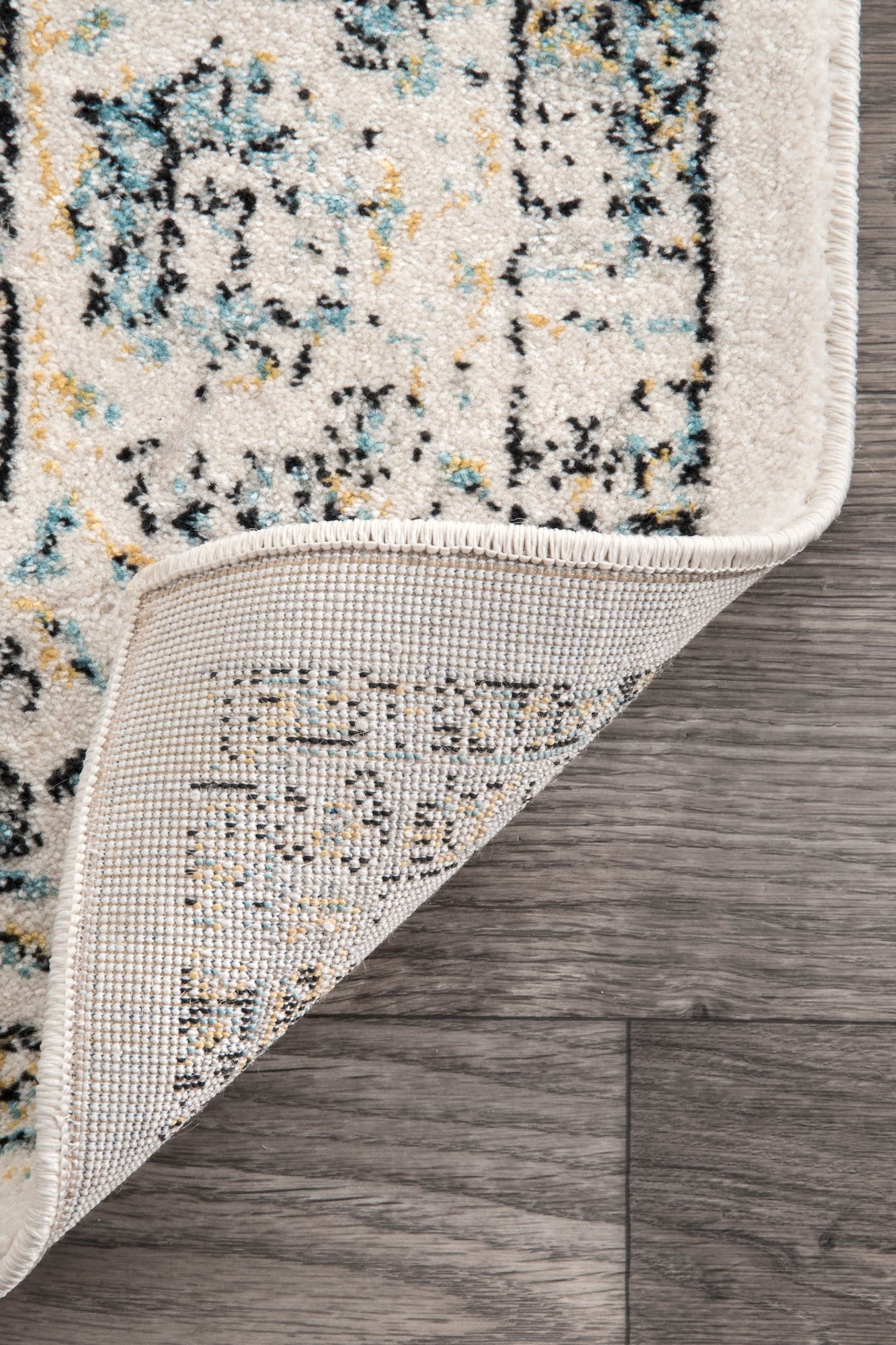 nuLOOM Paisley Verona Vintage Persian Area Rug, 2' x 3', Grey