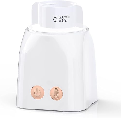 w-maxa Baby Bottle Adapter, Portable Bottle Warmer Adapter for Dr Brown’s & Medela-40MM