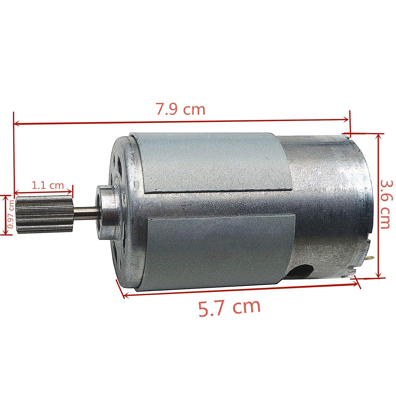 weelye 1 Pcs Universal 550 35000RPM Electric Motor RS550 12V Motor Drive Engine Accessory Kids RC Car Children Ride on Toys Replacement Parts
